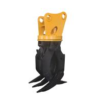 China 100% Inspection Excavator Wood Grab Truck for Safe and Log Transportation for sale