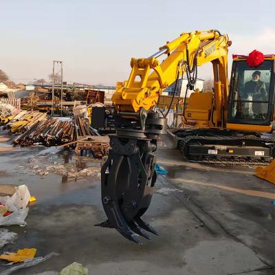 China Hydraulic Rotating Rock Grapple for Modern Mini Excavator in Energy Mining Industry for sale
