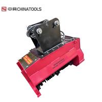 China Hydraulic Excavator Mulcher Attachments 600mm Rotor Length 580-950kg Overall Weight for sale