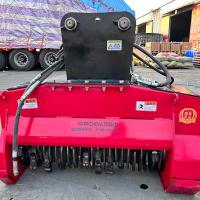 China Farm Cut Grass Attachment Mini Excavator with 250mm Diameter Forest Mower Mulcher for sale