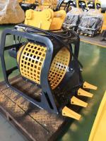 China 8ton Yellow Hitch Rotary Screening Bucket Mini for Excavator in Construction Machinery for sale
