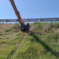 China 1000mm Cutting Width Flail Mower Hammers for Heavy Duty Forestry Excavator for sale