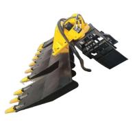 China 600 Excavator Front End Hook Machine With Sleeper Replacement Machine for Railway for sale