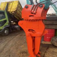 China Sugarcane Grab Loader Wheel Excavator Wood Grapple for 500 Control 100% Inspection for sale