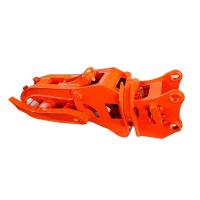 China 1-50 Ton Excavator Hydraulic Rotary Single Cylinder Steel Grapple for Energy Mining for sale