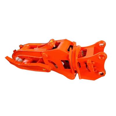 China 1-50 Ton Excavator Hydraulic Rotary Single Cylinder Steel Grapple for Energy Mining for sale