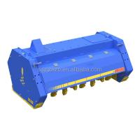 China Mini Digger Flail Mower The Perfect Tool for Hedge Trimming and Branch Crushing for sale