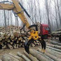 China Construction Hydraulic Rotating Excavator Wood Grab with Max Open 800-2600mm for sale