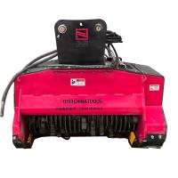 China Forestry Mulcher Tree Attachment for Mini Excavator 14-36 Groups Blades Grass Cut for sale