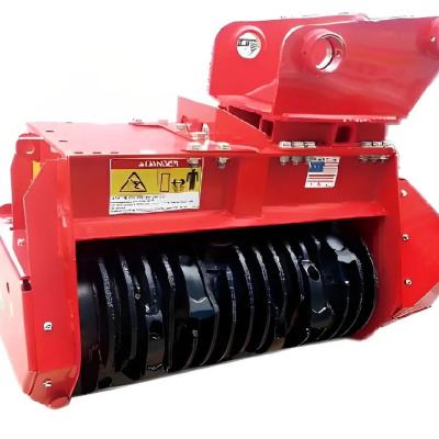 China Q355B Mini Excavator Mulcher for Excavator 1000mm Cutting Width Forestry Mulcher for sale