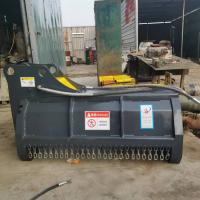 China Mini Excavator Hydraulic Flail Mower Grass Cutter for Farms 14-36 Blade Groups Cutting for sale