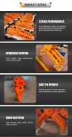 China 410 Max Open 800-2600mm Mechanical Wood Excavator Grapple Attachment For Precise Wood Grabbing Needs for sale