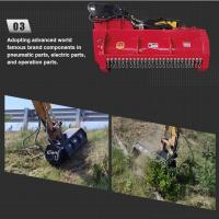 China 2-5 Ton Mini-Excavator Compatible Wood Chipper and Openers Cutting Diameter 250mm for sale