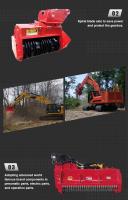 China 200*100*160cm Lawn Mowers and Openers The Perfect Fit for 2-5 Ton Mini Excavators for sale
