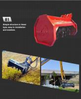 China 200*100*160cm Lawn Mowers and Openers The Perfect Fit for 2-5 Ton Mini Excavators for sale