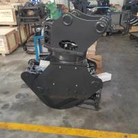 China OEM Hydraulic Log Excavator Wood Grapple / Wood Clamp 5-40ton Excavator for sale