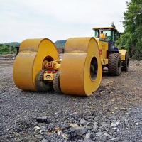China Triangular Compaction Rollers For Mining Infrastructure With Customized Design And Size for sale
