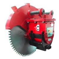 China Rated Power 200 KW High Power Excavator Rock Saw 2000mm-3000mm For Customer Needing for sale
