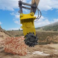 China Solo 133 143 148 Drum Salad Excavator Brush Cutter For Construction Machinery Landscaping for sale