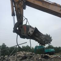China Efficiently Cut Through Tough Materials With 1-40 Ton Excavator Drum Cutter for sale