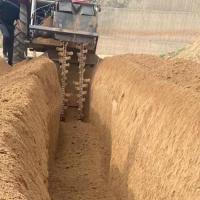 China Farm Tractor Digging Machine Easy to Operate Ditch Machine Cultivator for Sal for sale