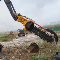 China Farm Tractor Digging Machine Easy to Operate Ditch Machine Cultivator for Sal for sale