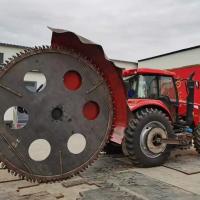 China ZHONGJU Agriculture Disc Trencher For Ditching 50-500 Meters Of Sewage Pipes for sale