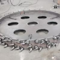 China Tractor Type Disc Trencher For Hard Pavement 4-18 Dish Ditch Width 5-30 Cm for sale