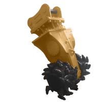 China Construction Machinery 1470 Excavator Hydraulic Rotary Drum Cutter with Performance for sale