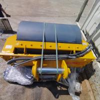 China 15ton Excavator Adaptor Rotary Screening Drum Road Roller For Strength Compaction Road Rollers for sale