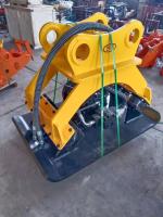 China Vibration Rammer Hydraulic Plate Compactor For Excavator Max  Vibration Numbers 2200 for sale