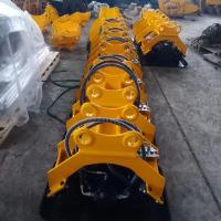 China Vibration Rammer Hydraulic Plate Compactor For Excavator Max  Vibration Numbers 2200 for sale