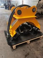 China Excavator Vibrating Plate Compactor Rammer Plate Max. Vibration Numbers 2200 Oil Pressure 240-260 Kg/M2 for sale