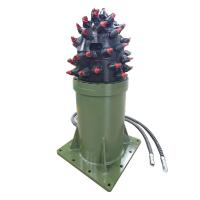 China Excavator Auger Attachment Hydraulic Drum Cutter for Precise Construction for sale