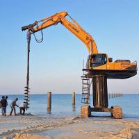 China Tree Hole Digging Machine Excavator Hydraulic Skid Steer Earth Auger for Energy Mining for sale