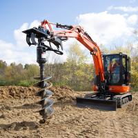 China 5-9ton Excavator Compatible Earth Auger Parts for Manufacturing Plant Production for sale
