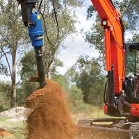 China 5-9ton Excavator Compatible Earth Auger Parts for Manufacturing Plant Production for sale