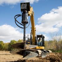 China Max. Torque 8000-50000 600mm Diameter Earth Auger for Portable Ground Hole Drilling for sale