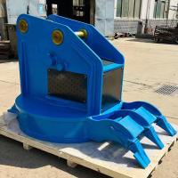 China Electric Rectangular Electro Magnetic Chuck Suitable for 6-35ton Excavator Attachment for sale