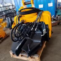 China Pile Driving ZHONGJU Excavator Mounted Sheet Pile Driver Hammer for Drilling and Piling for sale