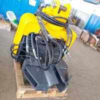 China Pile Driving ZHONGJU Excavator Mounted Sheet Pile Driver Hammer for Drilling and Piling for sale