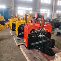 China Pile Driving ZHONGJU Excavator Mounted Sheet Pile Driver Hammer for Drilling and Piling for sale