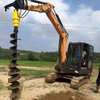 China Excavator Earth Auger Parts Big Tralley for 1-40ton Excavators 200mm for sale
