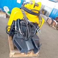 China Wheel Pile Driver for Installing Road Barrier and Guardrail Max Pile Length 9-16m for sale