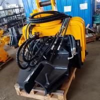 China Hydraulic Vibro Hammer Sheet Pile Driver For Excavator With Total Weight 22-28t Pile Driving for sale