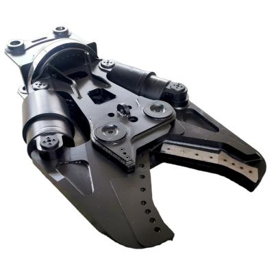 China 560mm Blade Length Excavator Hydraulic Shear Double Cylinder for 3.5 Ton Excavators for sale