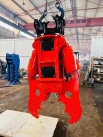 China 560mm Blade Length Excavator Hydraulic Shear Double Cylinder for 3.5 Ton Excavators for sale