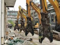 China NM400 Blades Rotating Hydraulic Shear For Excavator 20-25 Ton Advanced Technology for sale