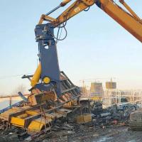 China Farms Excavator Hydraulic Demolition Eagle Shear with Q355b Nm500 for sale