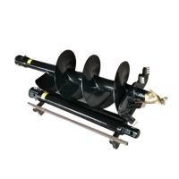 China 25ton Excavator Adaptor Hydraulic Post Hole Digger Auger for Higher Competition for sale